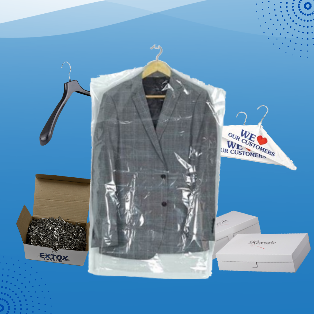 Hangers/Garment Film/Packaging – Extox: Commercial Laundry & Dry ...